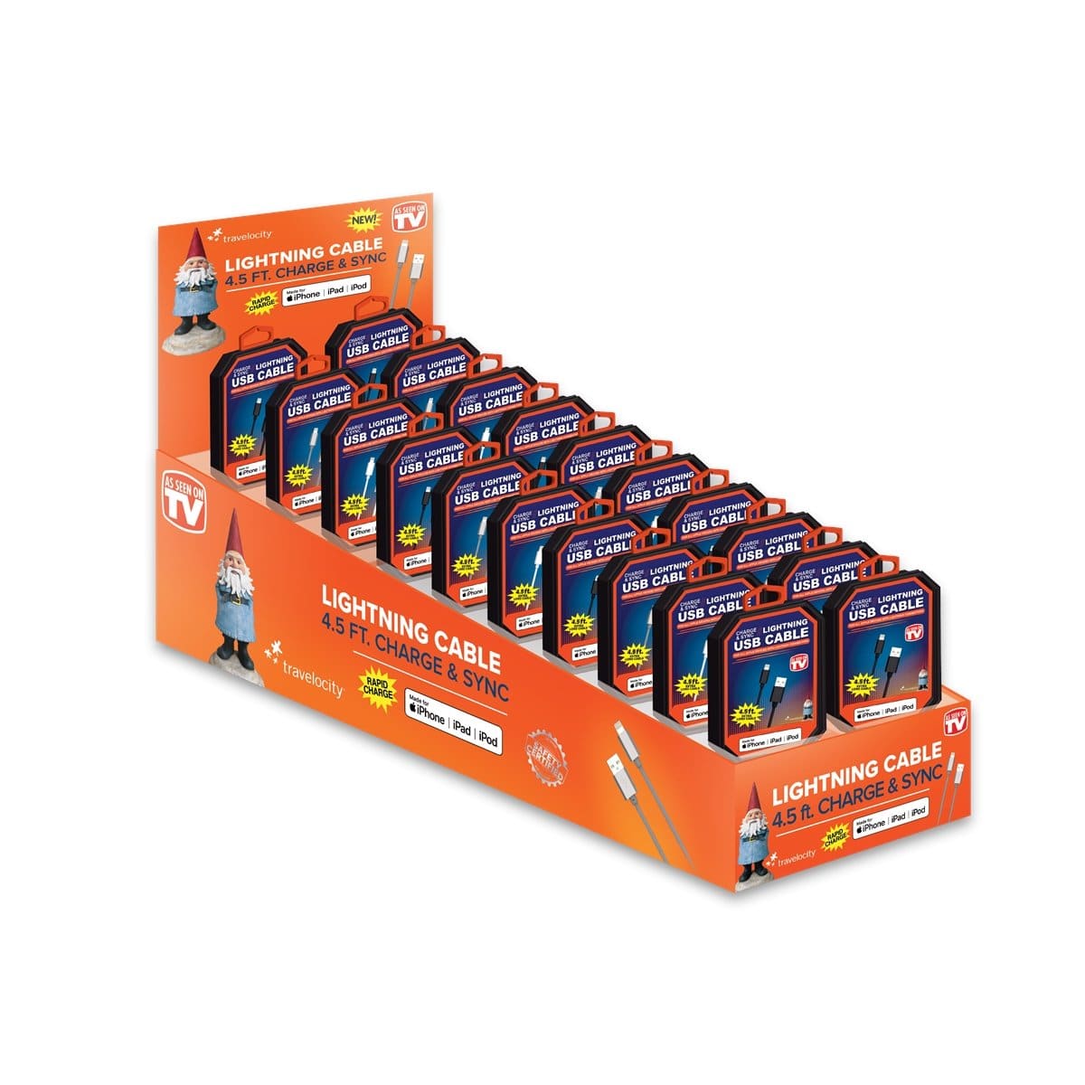 WHITE OAK COMMERCIAL TVK-DCL-PDQ Travelocity Lighting Cable 20Pc Pdq ...